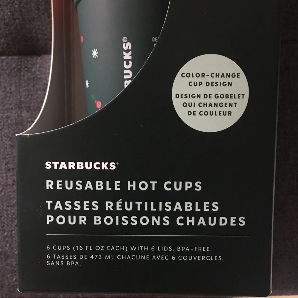 Starbucks | Other | Dots Starbucks Holiday Colorchanging Hot Cup 6 Oz ...